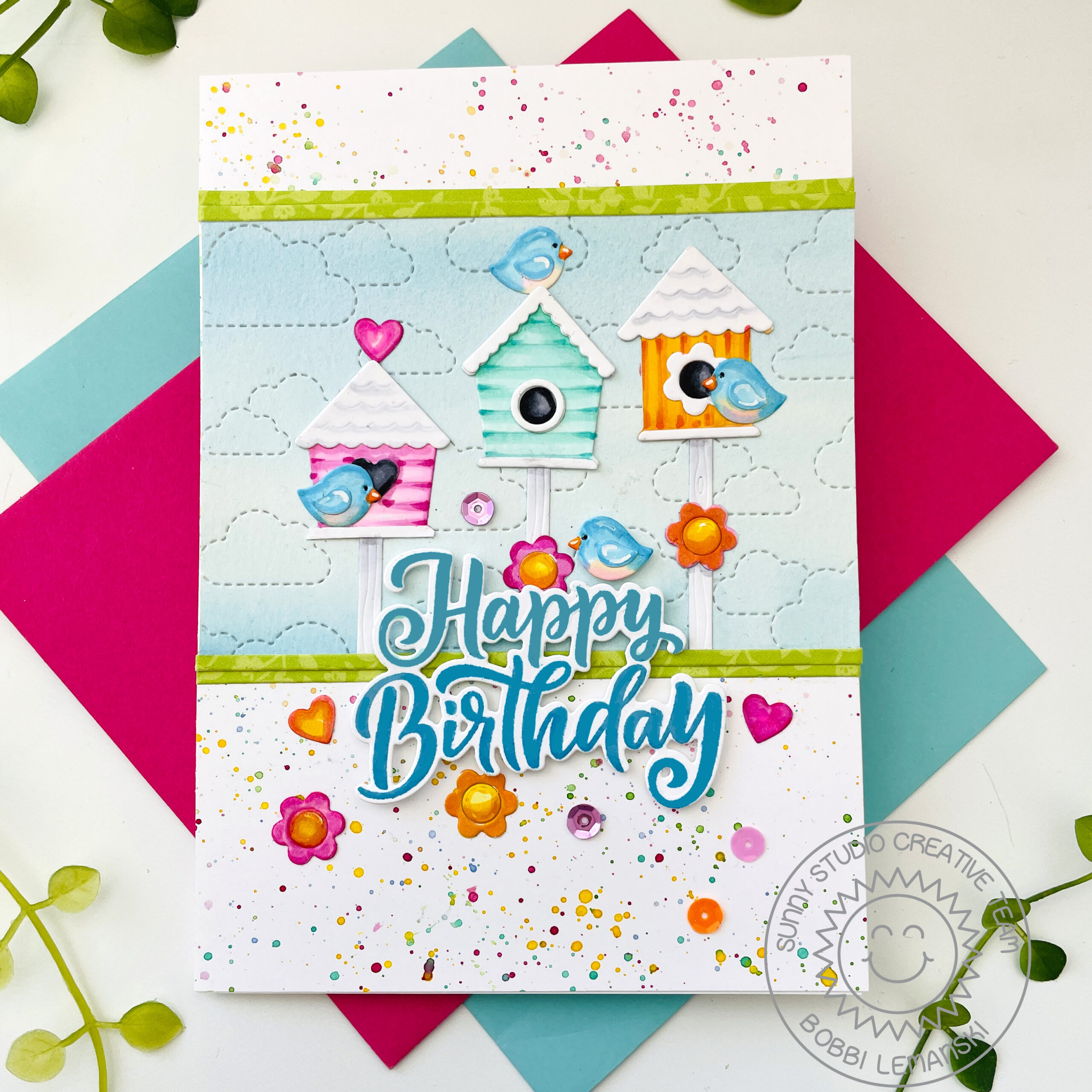 Build a Birdhouse by Sunny Studio Stamps | Bobbi Hart♡Design