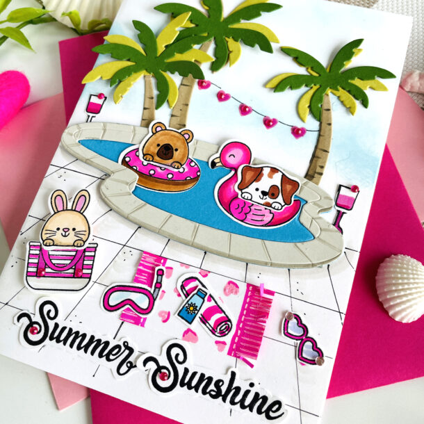 Beach Buddies Barbie Pool Party | Bobbi Hart♡Design