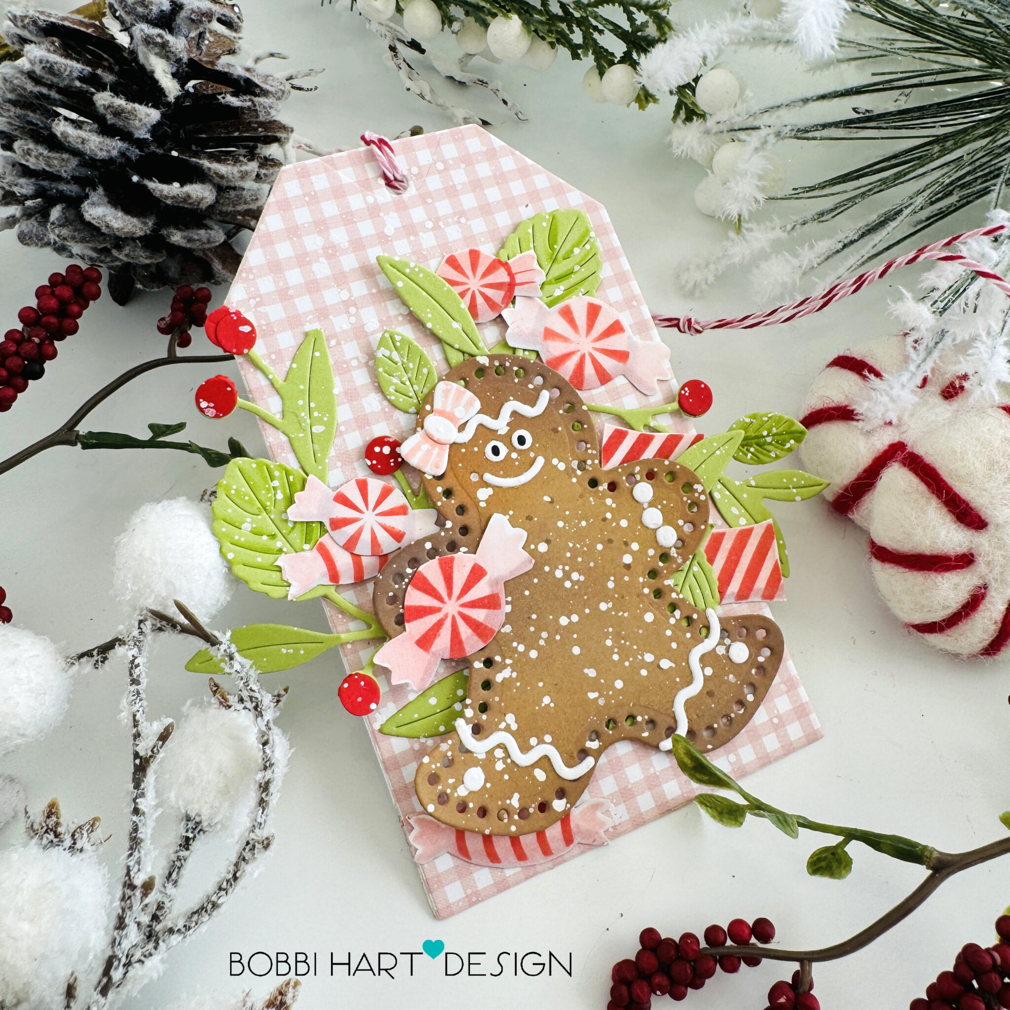 Festive Fun Gingerbread Tags by Simon Says Stamp | Bobbi Hart♡Design